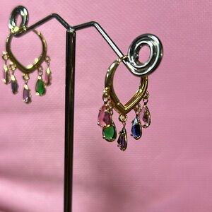 Jewelry | 325 Dangle Hoop Earrings | Poshmark